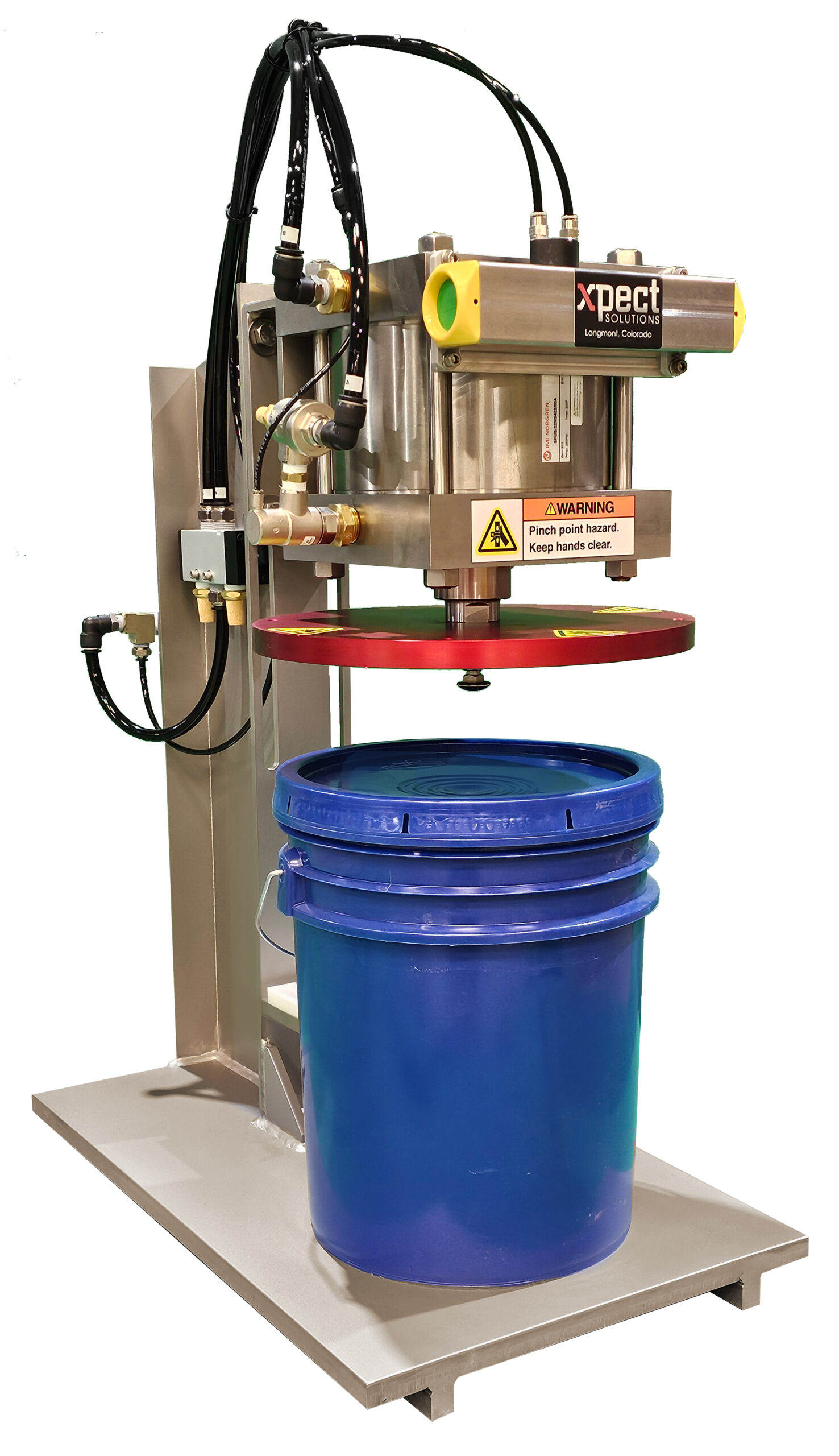 Tabletop Lid Presses | Xpect Solutions