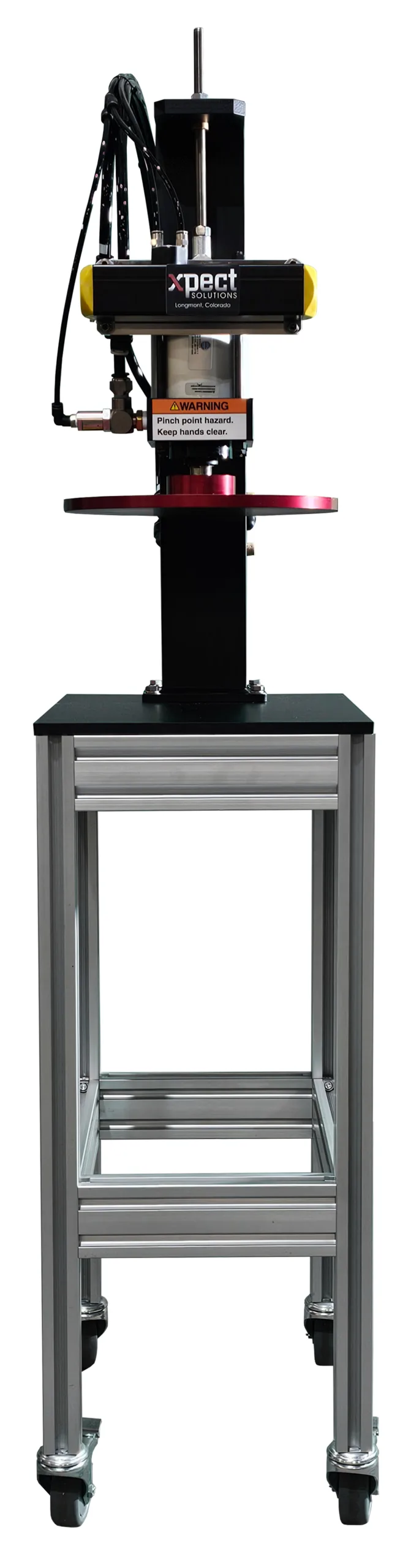 Small Pail Tabletop Lid Press | Xpect Solutions