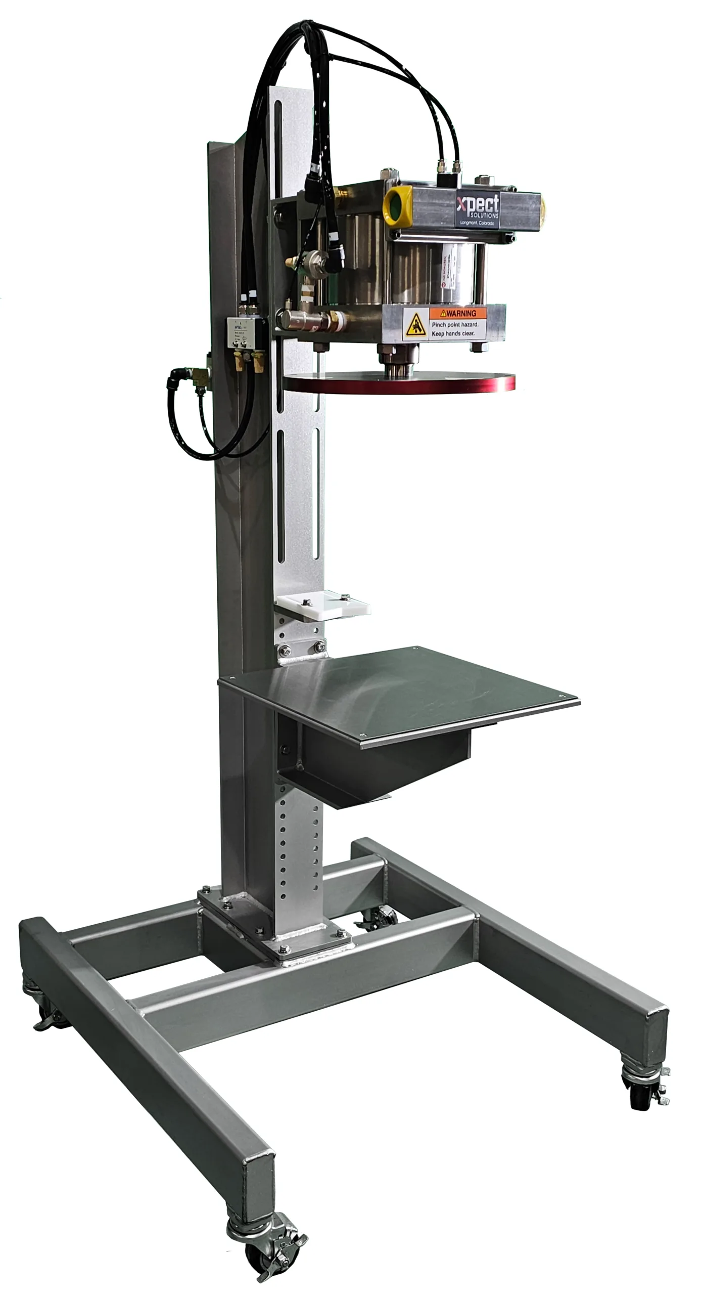 Stand-Up Lid Presses | Xpect Solutions