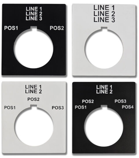 Legend Plate Engraving | Laser Engraving Services