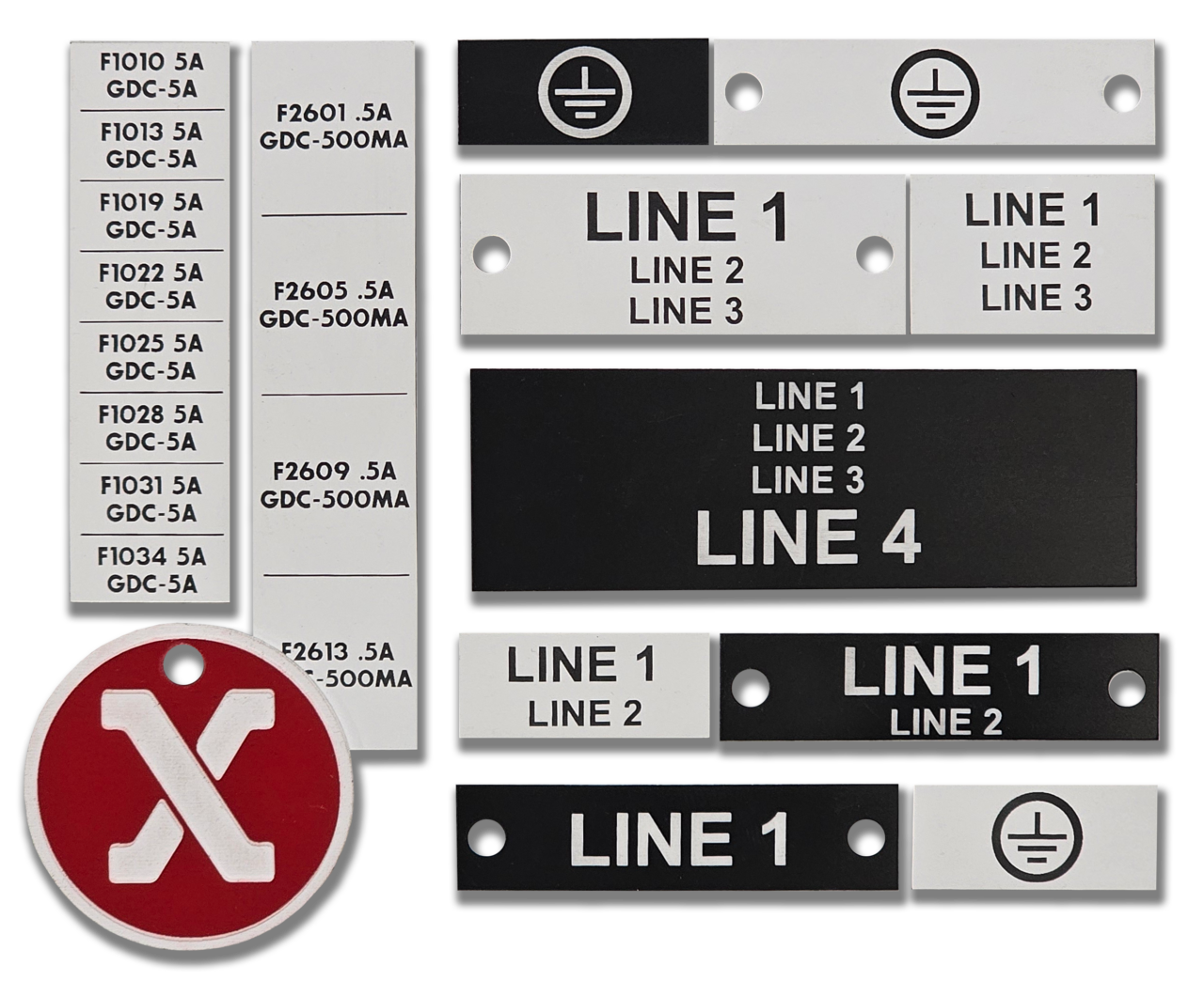 Legend Plate Engraving | Laser Engraving Services